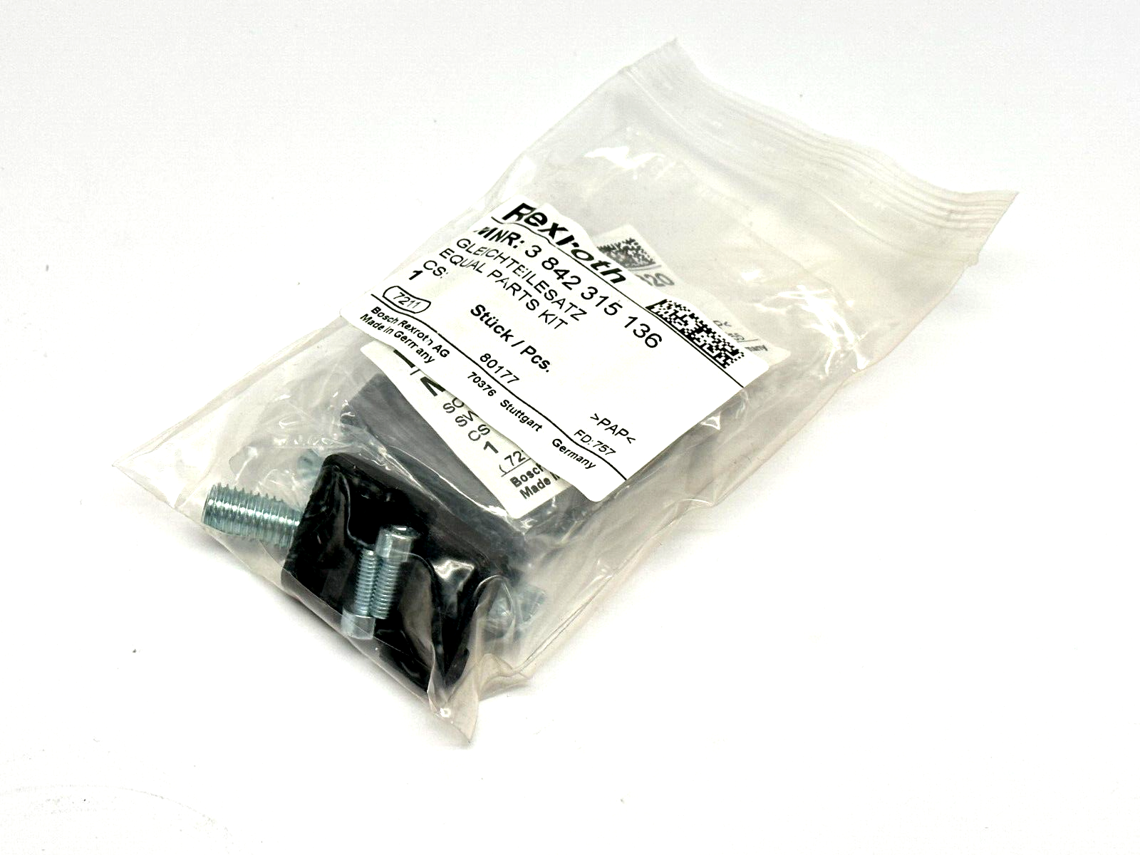 3 842 315 136 | Bosch Rexroth 3842315136 Equal Parts Kit
