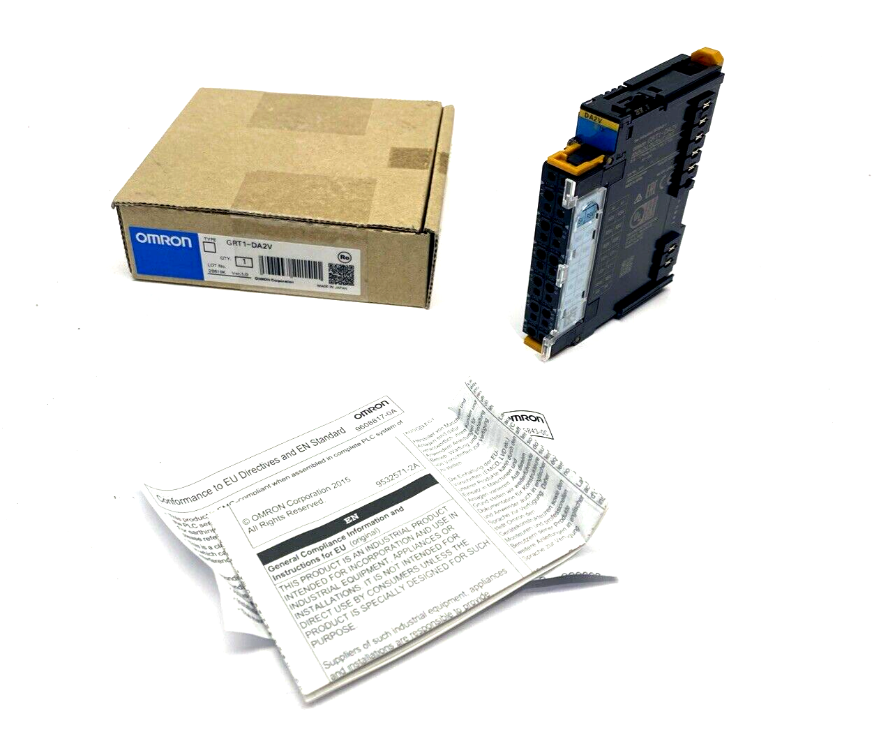 GRT1-DA2V | Omron GRT1-DA2V SmartSlice 2PT Analog Output Unit