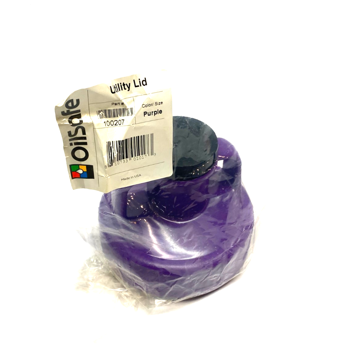 100207 | Oilsafe Multipurpose Utility Lid, 48mm Opening, Purple - New