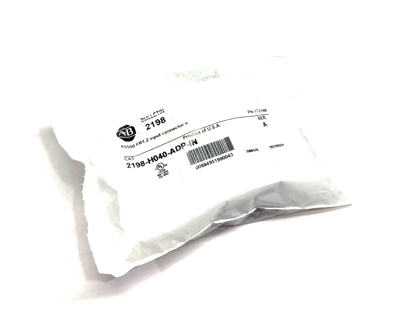 2198-H040-ADP-IN | Allen Bradley Ser. A Kinetix 5500 Shared Bus Connec