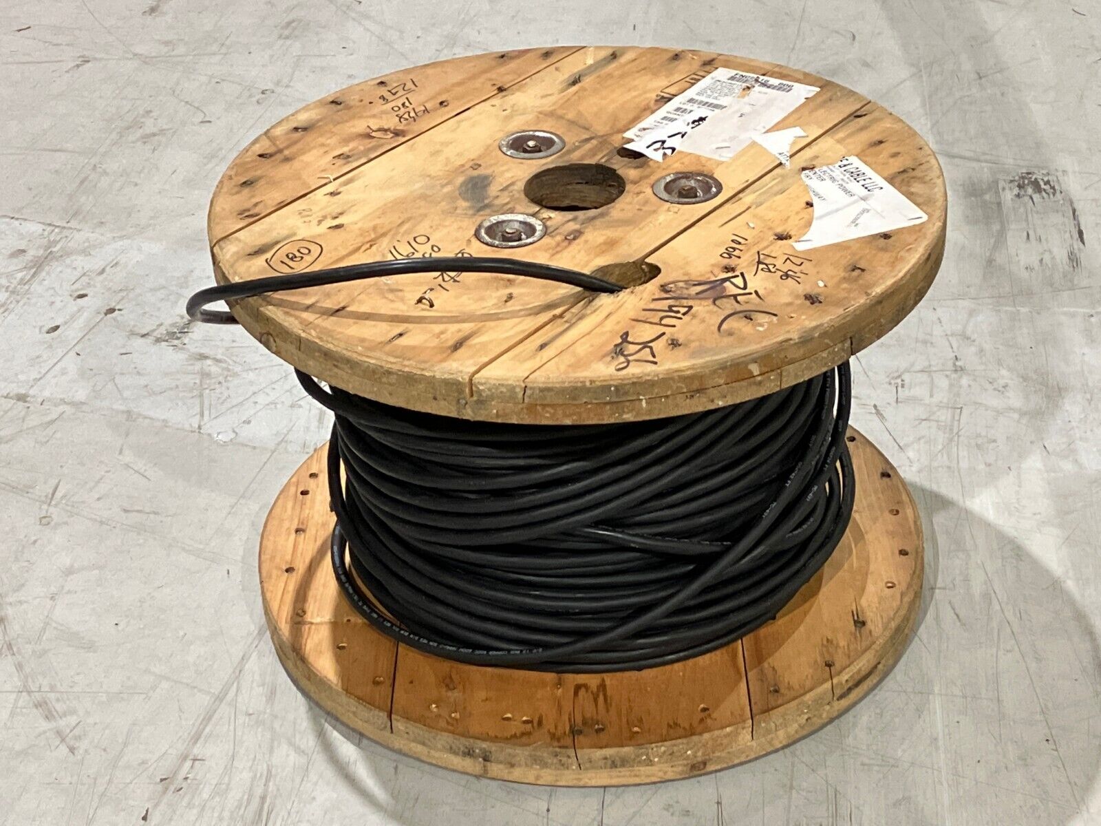 Unknown | RSCC 12 AWG 2C Copper Cable 600V XHHW-2 FRXLPE Black 390' FT