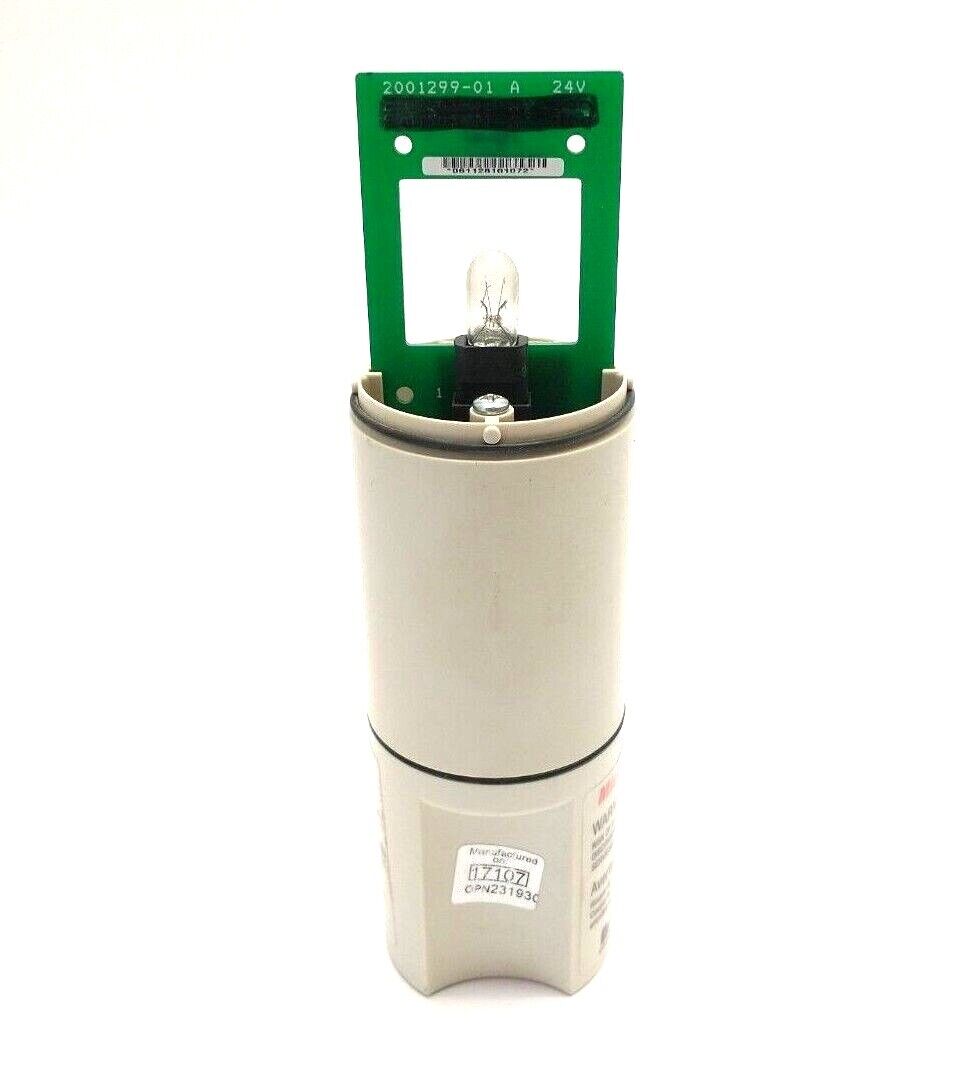 MicroStat MSL1 Ser. A Status Indicator Stack Light MISSING DOME/TOP