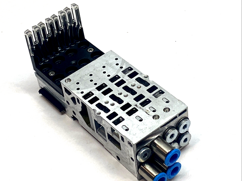 Festo VMPA1-FB-EMG-8 w/ 4-Station Valve Manifold Module Assembly 53335