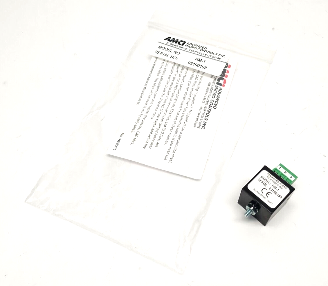 RM-1 | Advanced Micro Controls Inc. RM-1 Reference Module AMCI