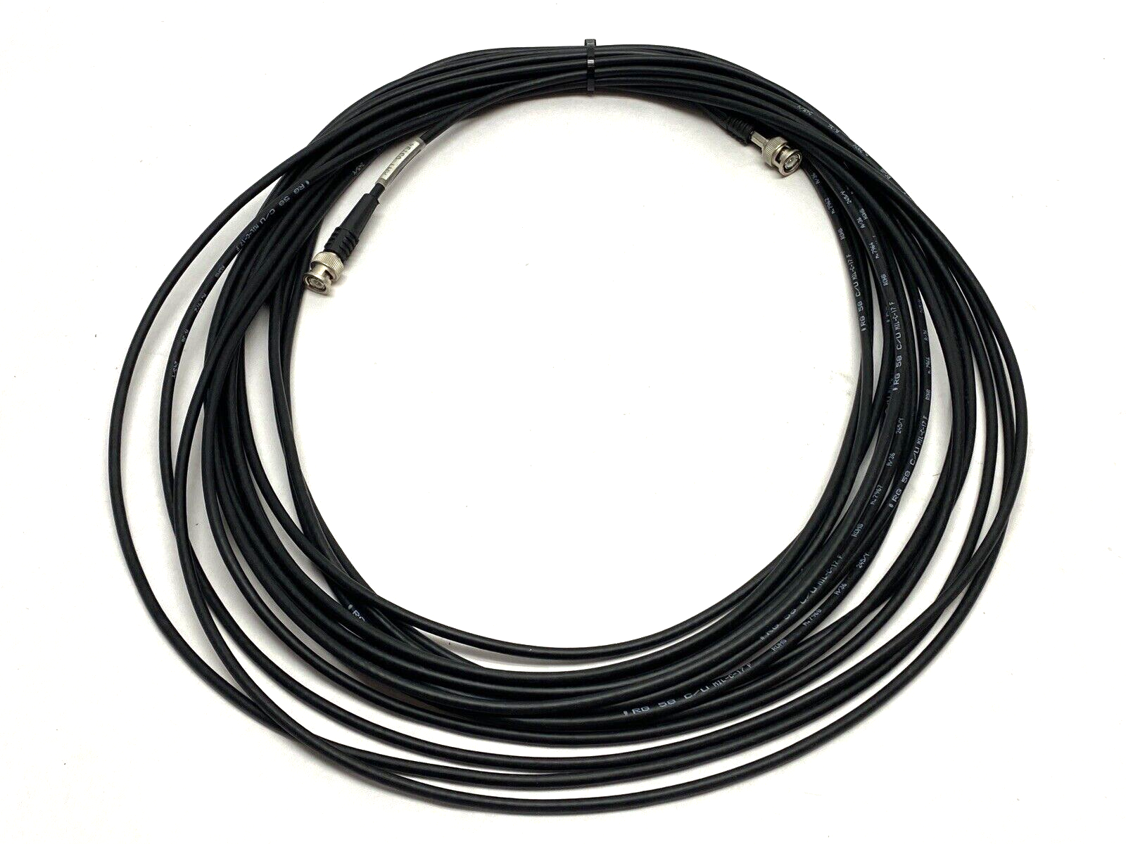 RG 58C/U, MIL-C-17 F | Farnell RG 58C/U Double-Ended Coaxial Cable MIL ...