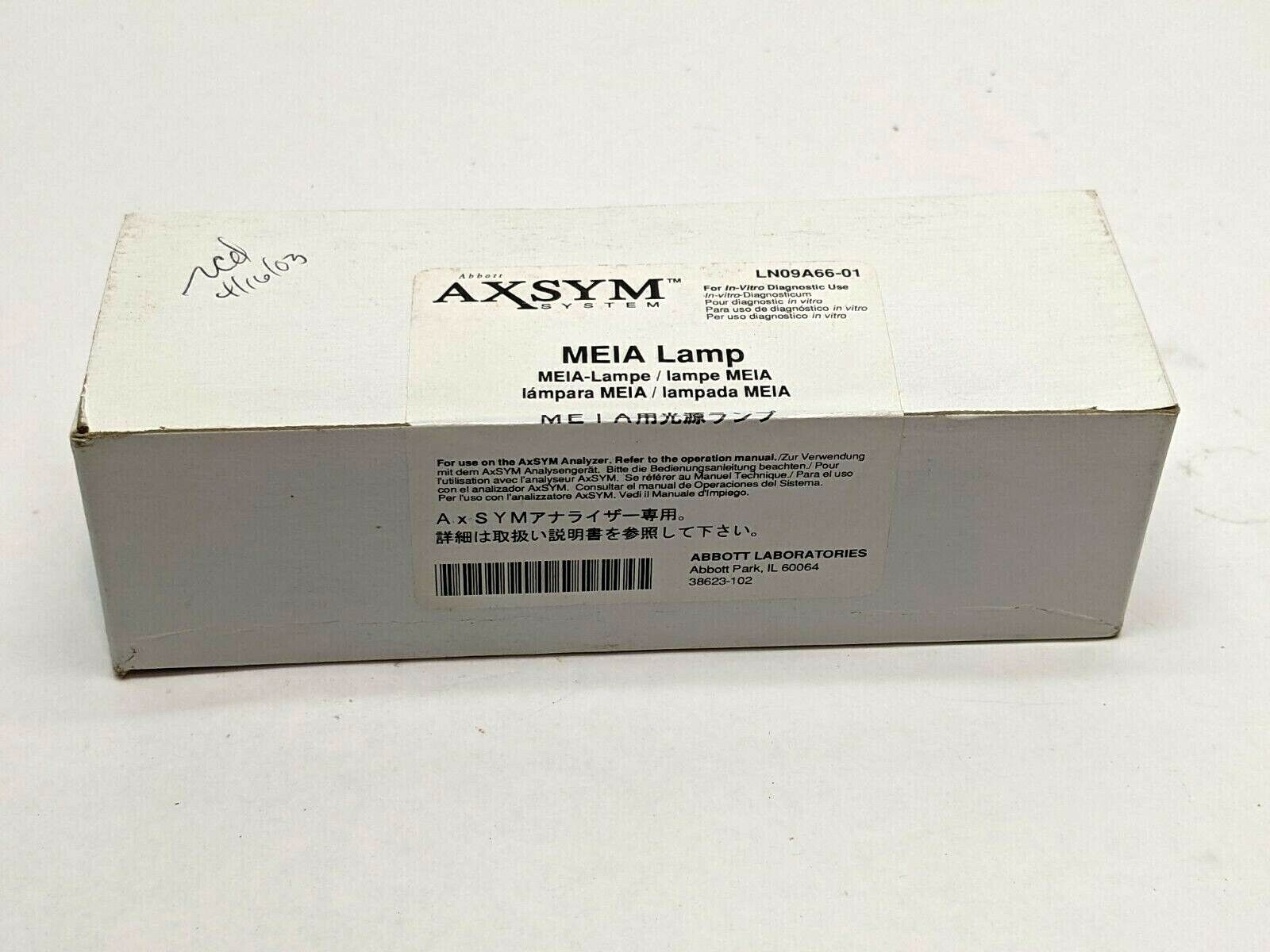 LN09A66-01 | Axsym System LN09A66-01 MEIA Lamp Abbott Labs