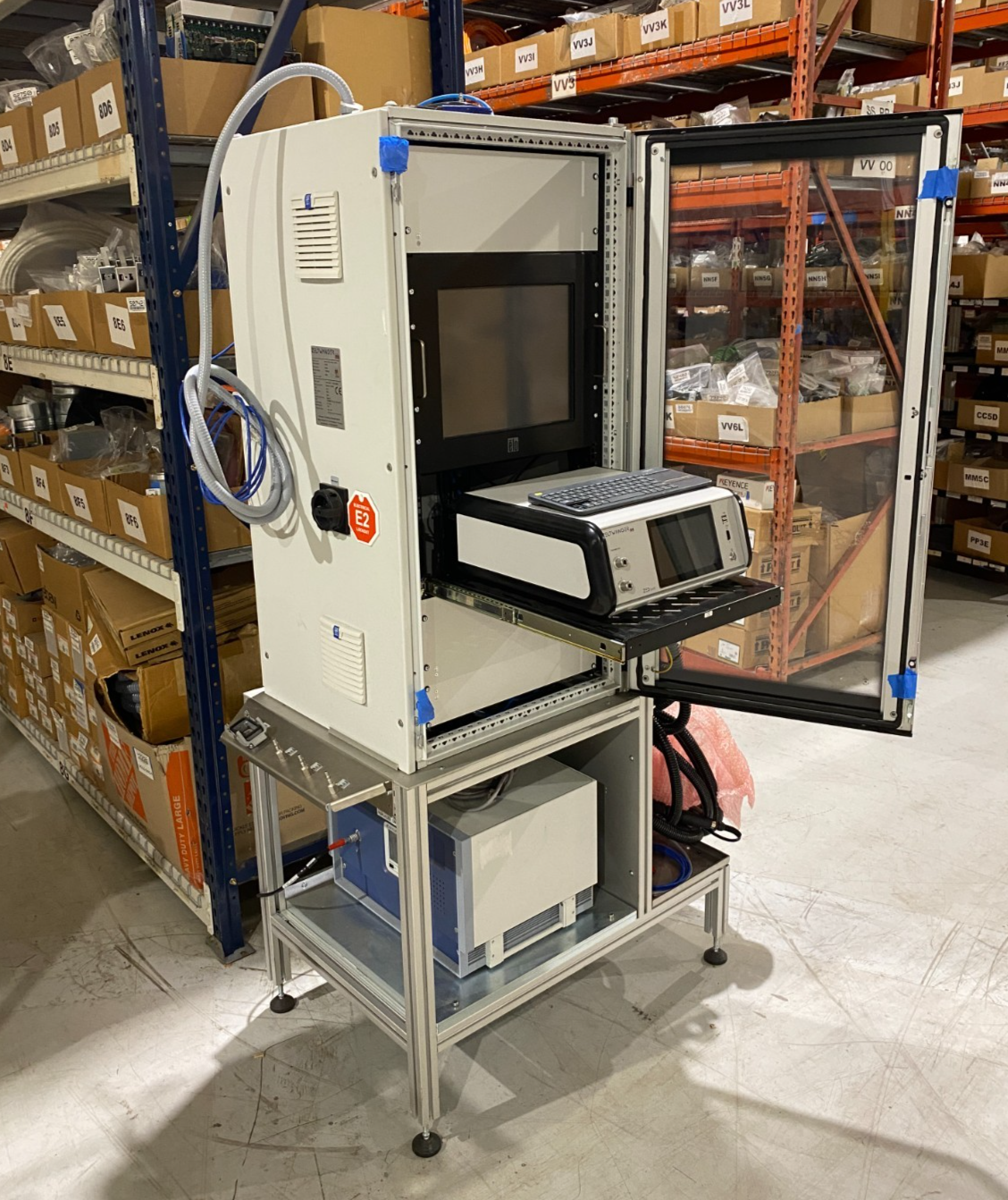 ZEDflex | Zeltwanger Rack Mounted Leak Testing System ZEDbase+, Infico