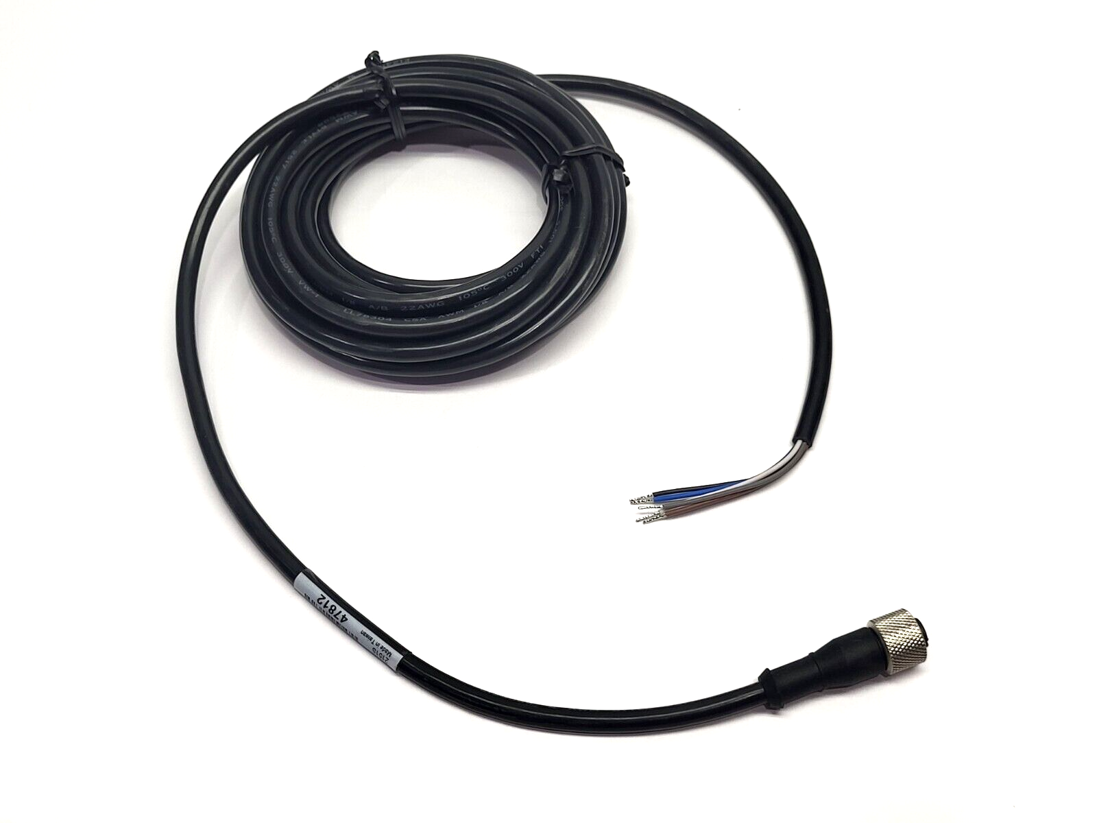 MQDC1-515, 47812 | Banner MQDC1-515 Single-Ended Sensor Cordset 5-Pin ...