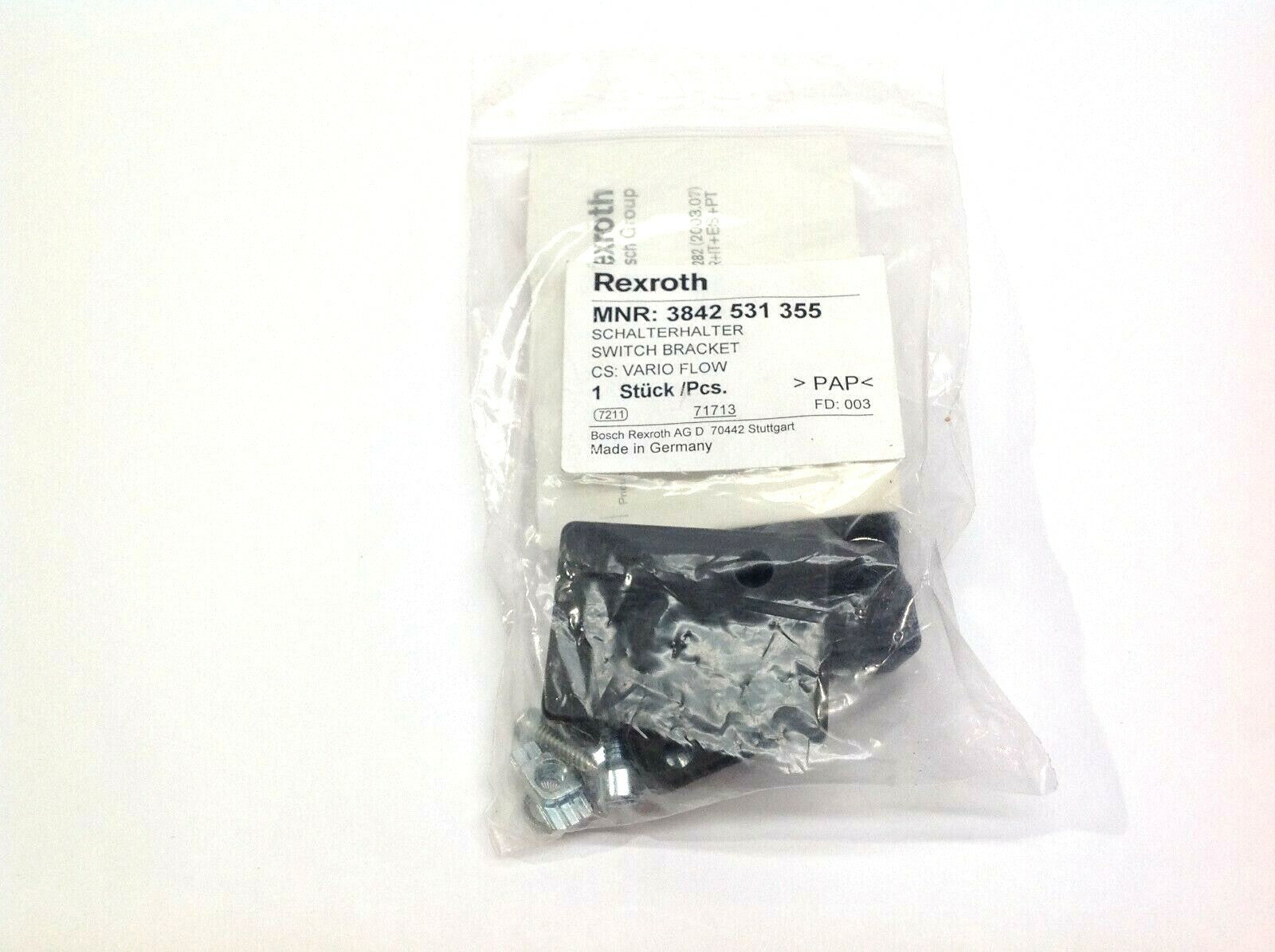 3 842 531 355 | Bosch Rexroth 3842531355 Switch Bracket VF