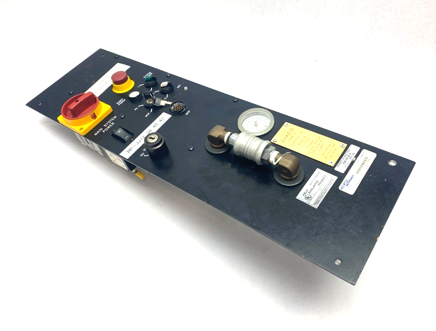 ECA 1118 | Chad Model ECA 1118 Machine Main System Power and Airflow ...
