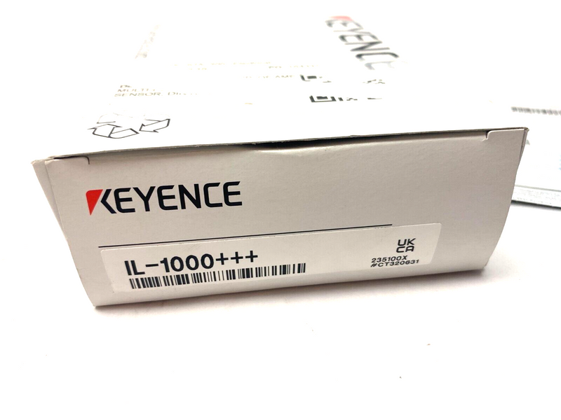 Keyence IL-1000 Multi-Function Sensor Amplifier Unit DIN-Rail Mount Ty ...