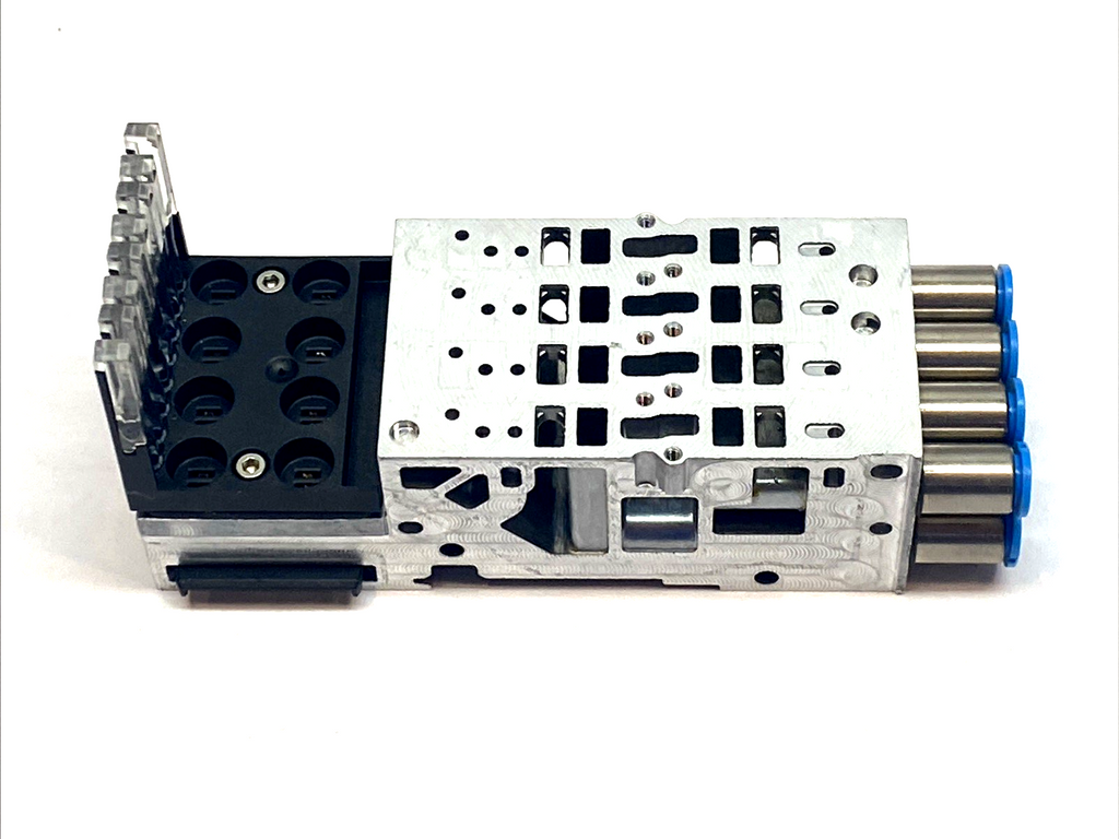 Festo VMPA1-FB-EMG-8 w/ 4-Station Valve Manifold Module Assembly 53335