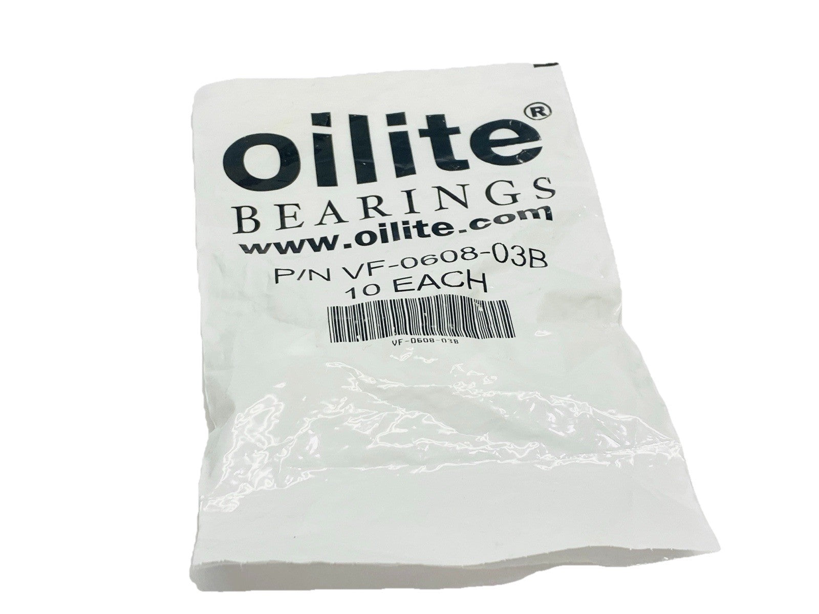 VF-0608-03B | Oilite VF-0608-03B Polymer PTFE Flange PKG OF 10