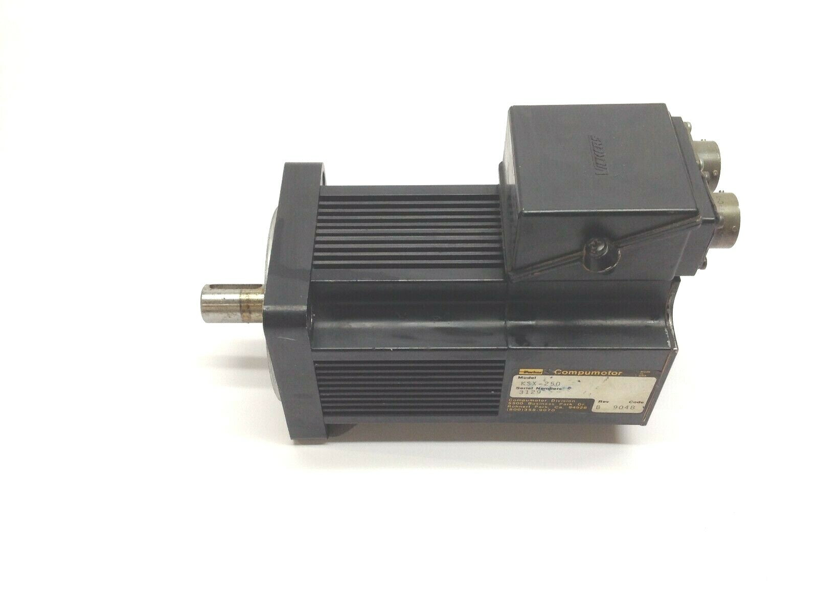 KSK-250 | Parker KSK-250 Compumotor Brushless Servo Motor 200V 3.4A 5300RPM