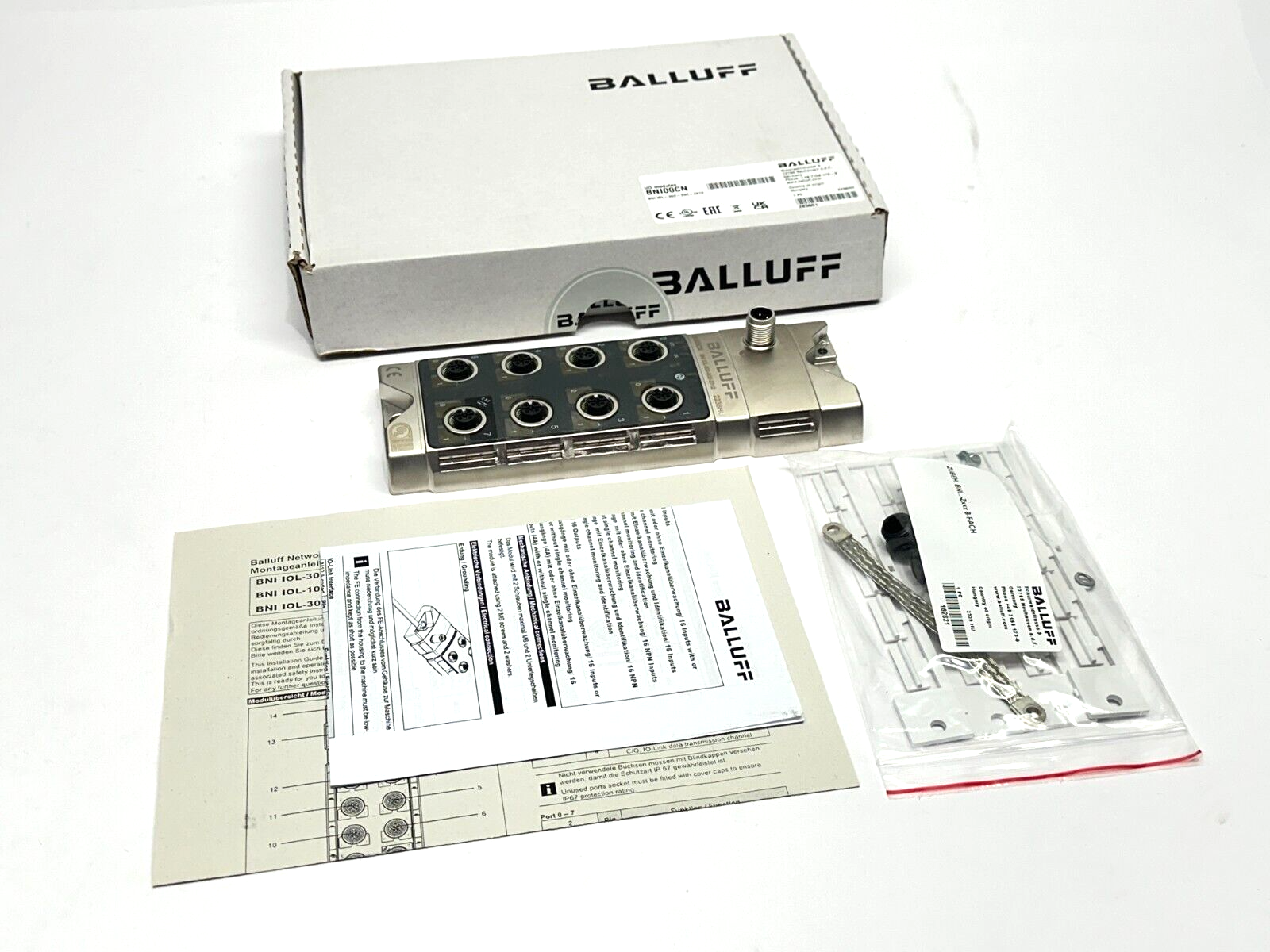 BNI00CN, BNI IOL-302-S02-Z012 | Balluff BNI00CN I/O Link Sensor ...