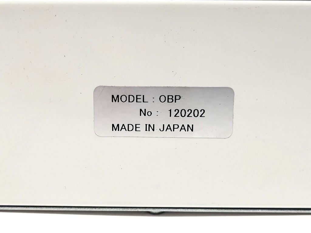 Janome OBP Operator Interface Control Panel Assembly Unit