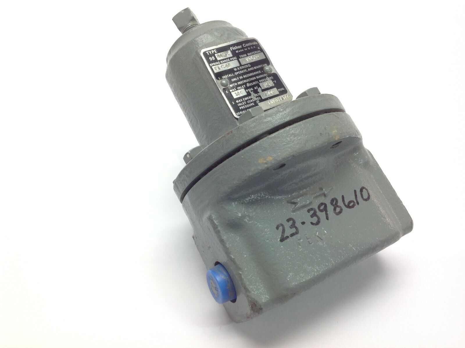 98H-SPC | Fisher Controls 98H-SPC Air Regulator 70-140 PSIG SPring ...