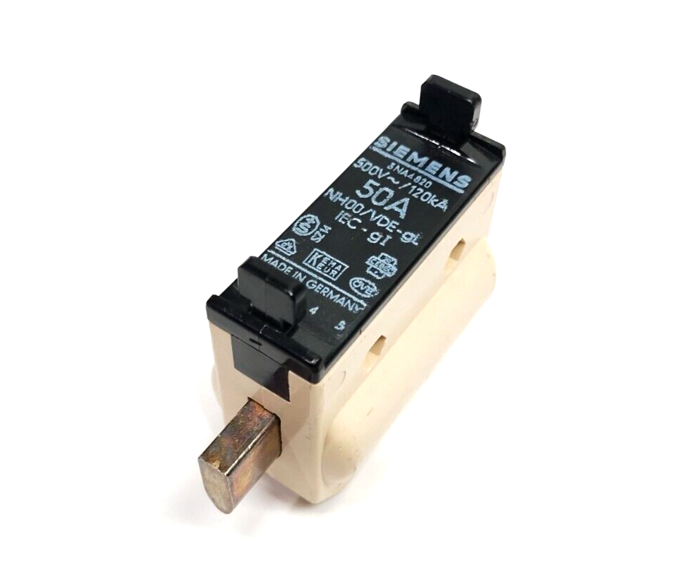 3NA4820,3NA-4820,3NA4820-50A | Siemens 3NA4820 Blade Fuse Link 50A ...