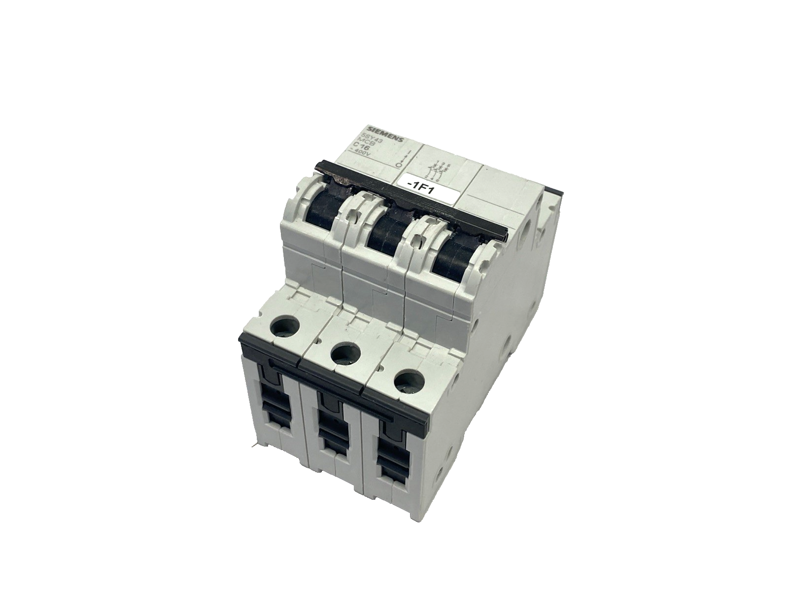 5SY4316-7 | Siemens Miniature Circuit Breaker 400V 10kA, 3P 16A - Used