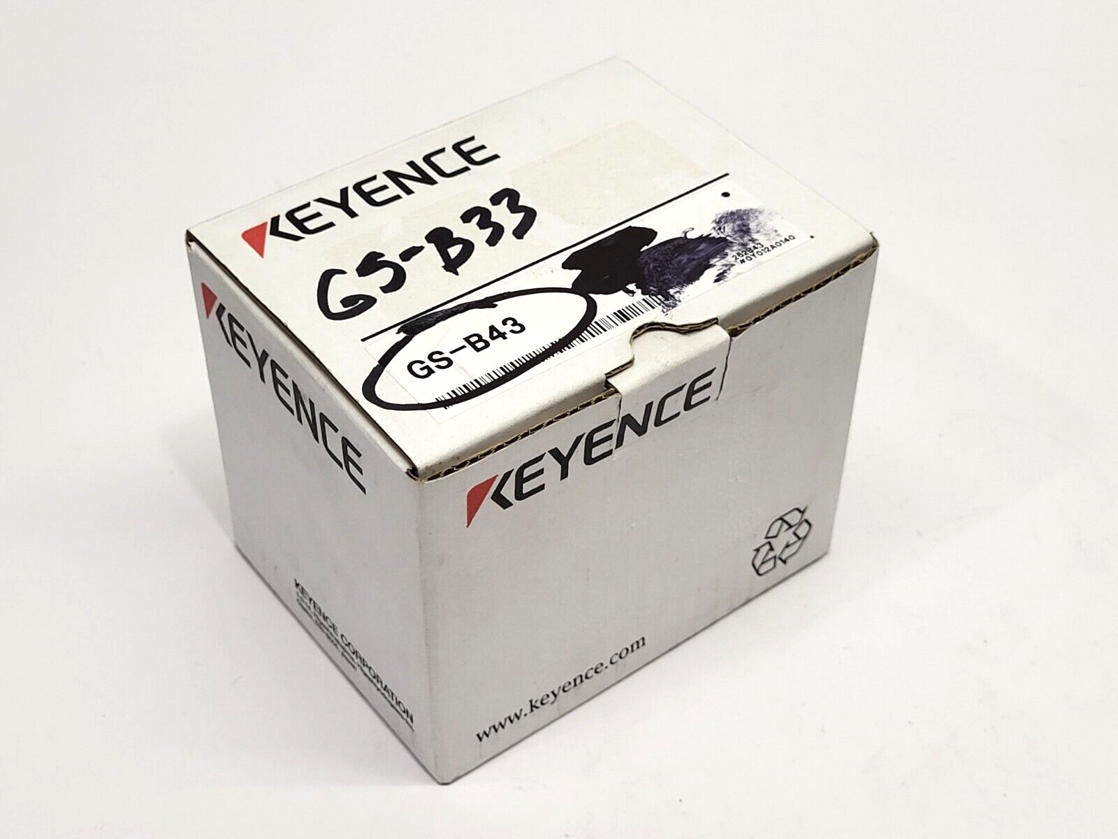 Keyence GS-B43 Left & Right Brackets