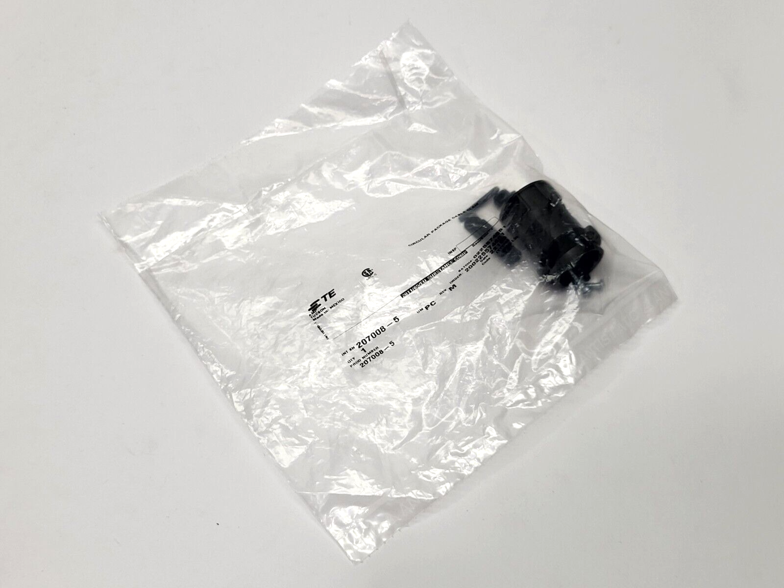 207008-5 | AMP TE Connectivity 207008-5 Circular Package Cable Clamp Rev M