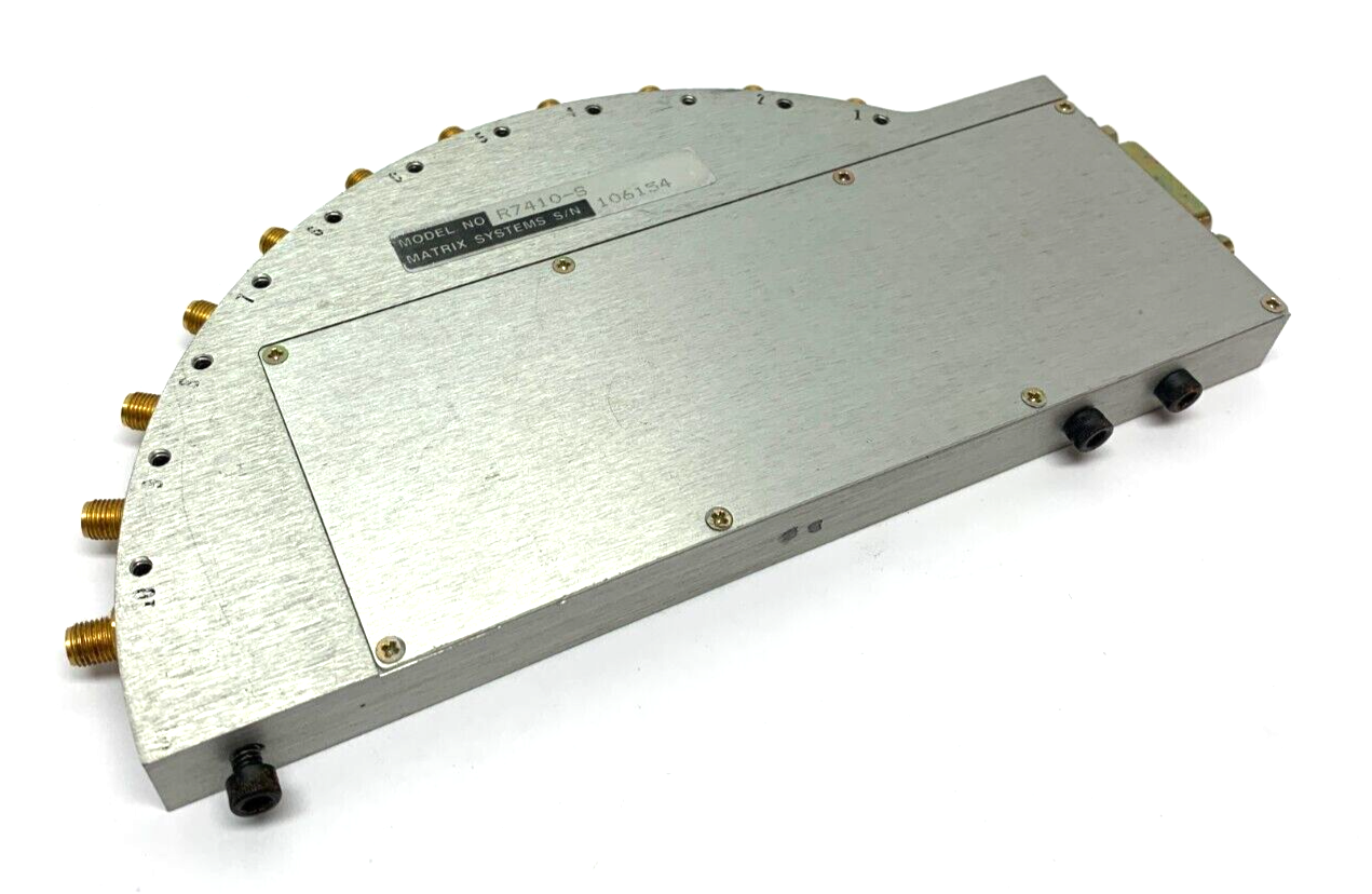 R7410-S | Matrix Systems R7410-S Coaxial Relay Module 7000 Series 10-Port