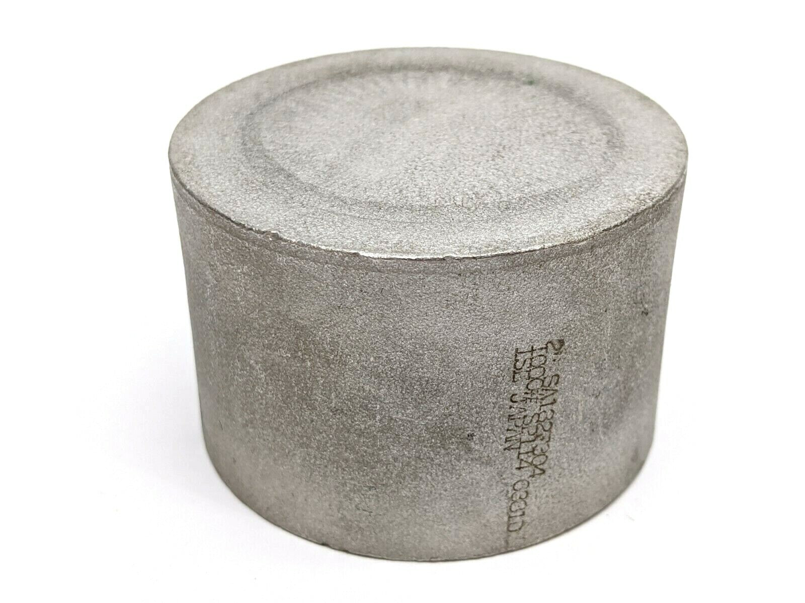 SA182F304 | 2” SA182F304 Threaded Pipe End Cap