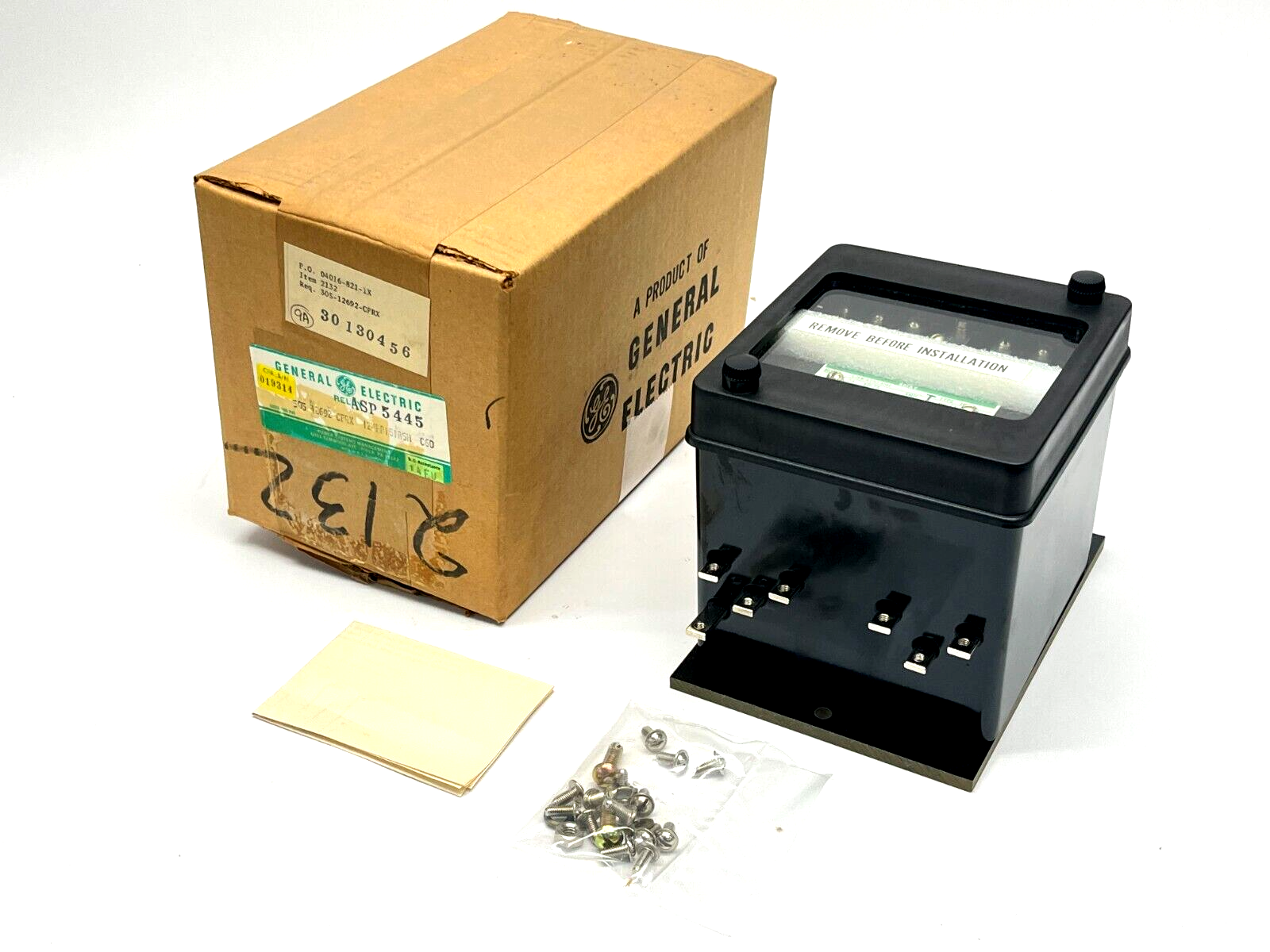 12HFA151A5H | General Electric 12HFA151A5H Auxiliary Relay Type HFA 24V