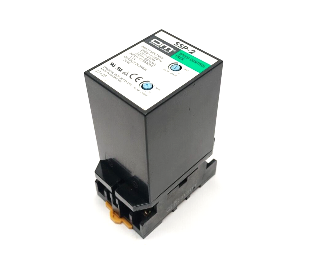 2-M4X30, SSP-2 | Oriental Motor SSP-2 Speed Control Pack With Base 220 ...