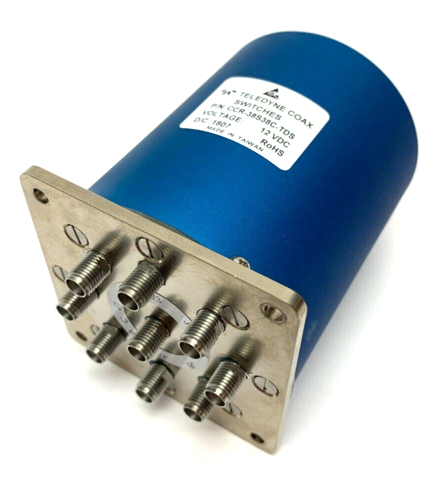 | Teledyne Coax Switches CCR-38S38C-TDS Electro Mechanical Relay