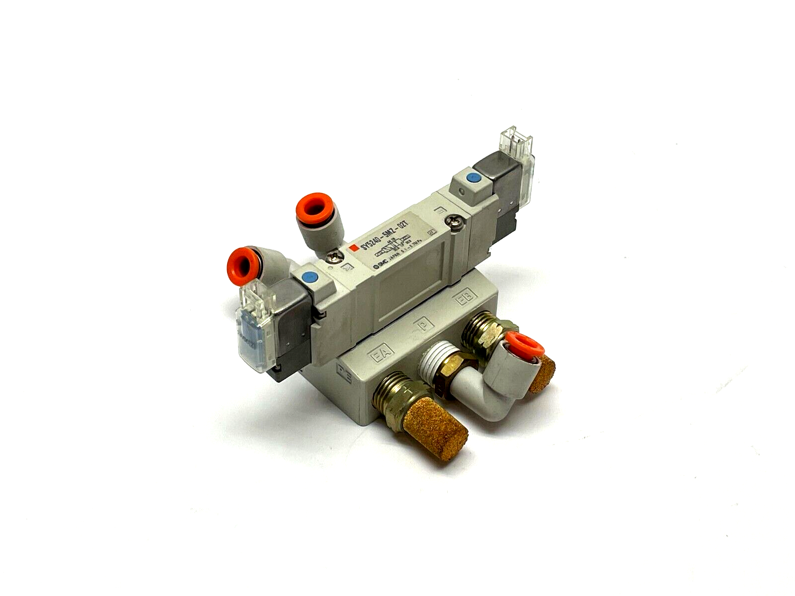 SY5240-5MZ-02T | SMC SY5240-5MZ-02T Solenoid Valve w/ Sub Plate