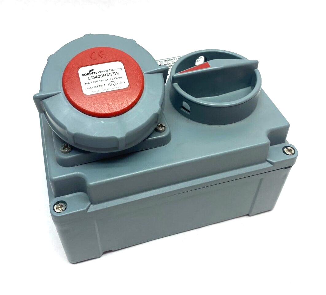 Eaton Cooper CD420HMI7W Arrow Hart Interlock Pin and Sleeve Wiring Dev