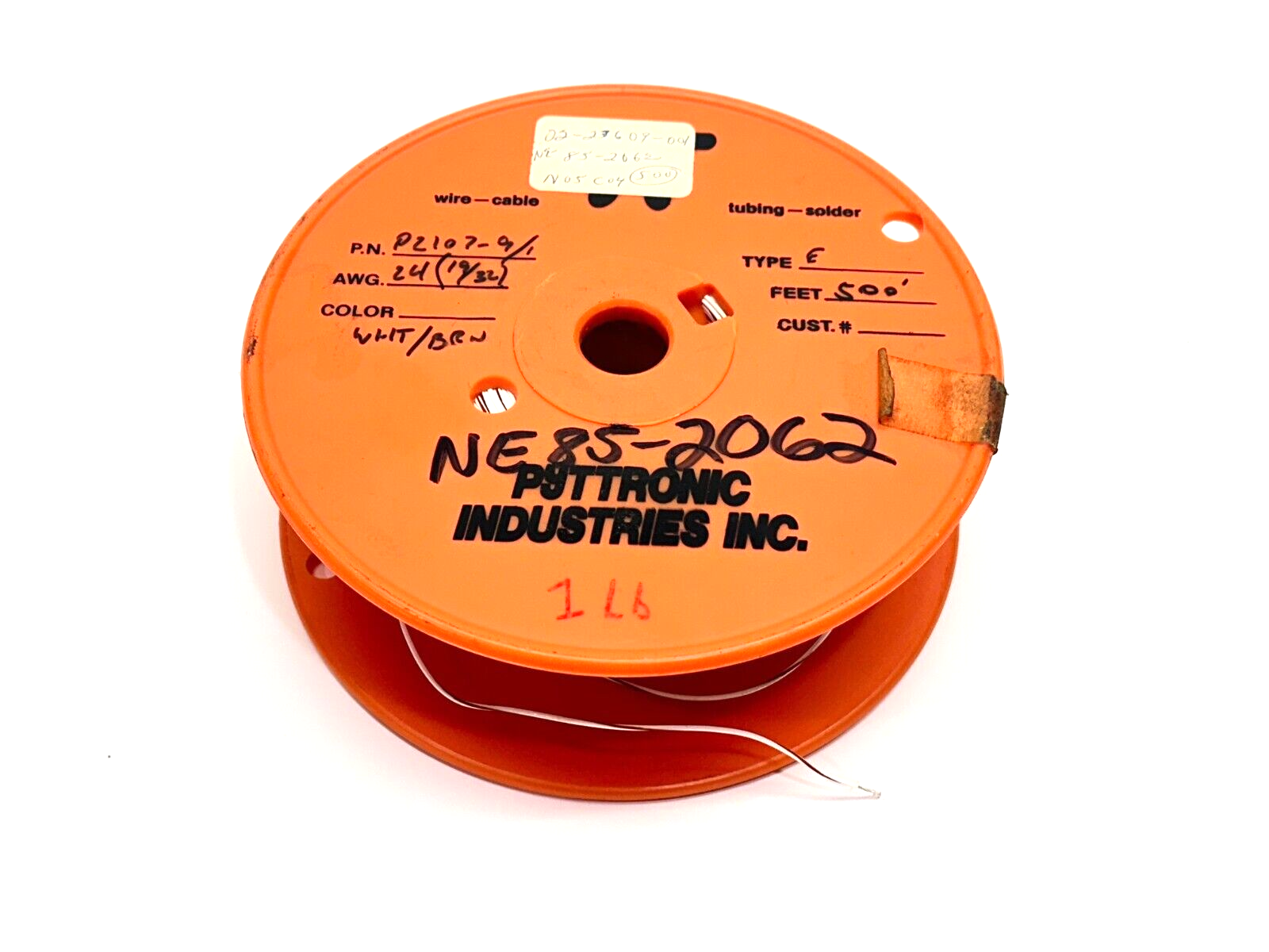 P2107-9/1 | Pyttronic Industries P2107-9/1 Hook-Up Wire Type E 24 AWG ...