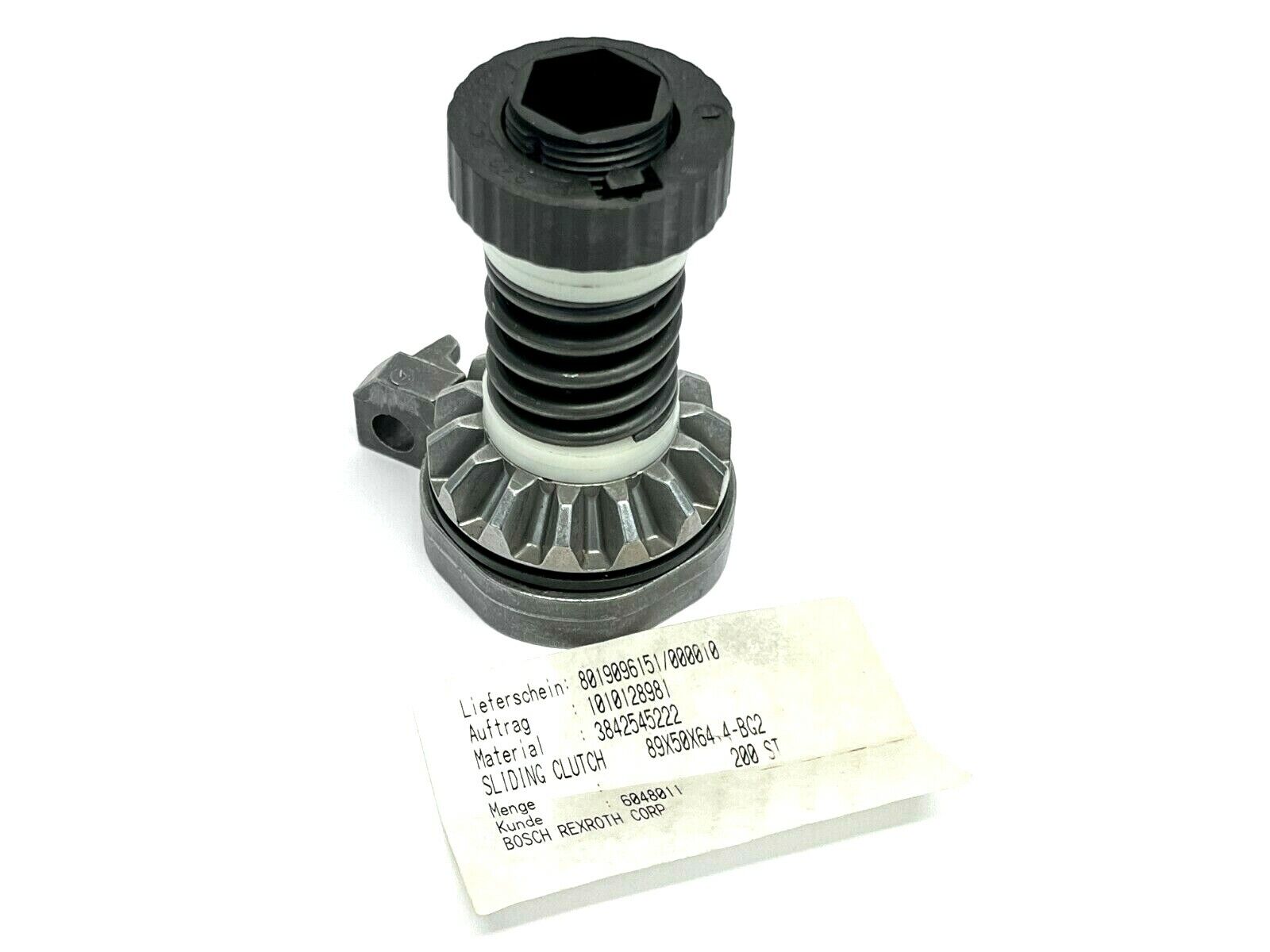 3 842 545 222 | Bosch Rexroth 3842545222 Sliding Clutch 89x50x64, 4-BG2
