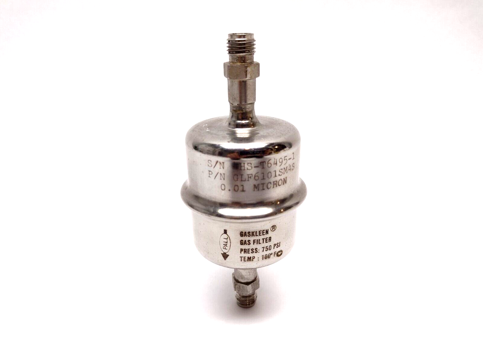 GLF6101SM4S | Gaskleen GLF6101SM4S 750 PSI Gas Filter 0.01 Micron
