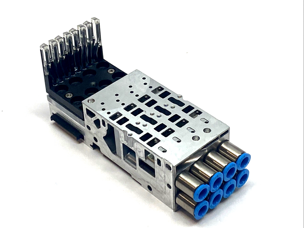 Festo VMPA1-FB-EMG-8 w/ 4-Station Valve Manifold Module Assembly 53335