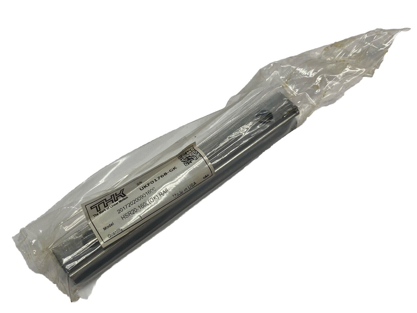 THK HSR20-160L HSR Series Linear Guide Rail 160mm Length