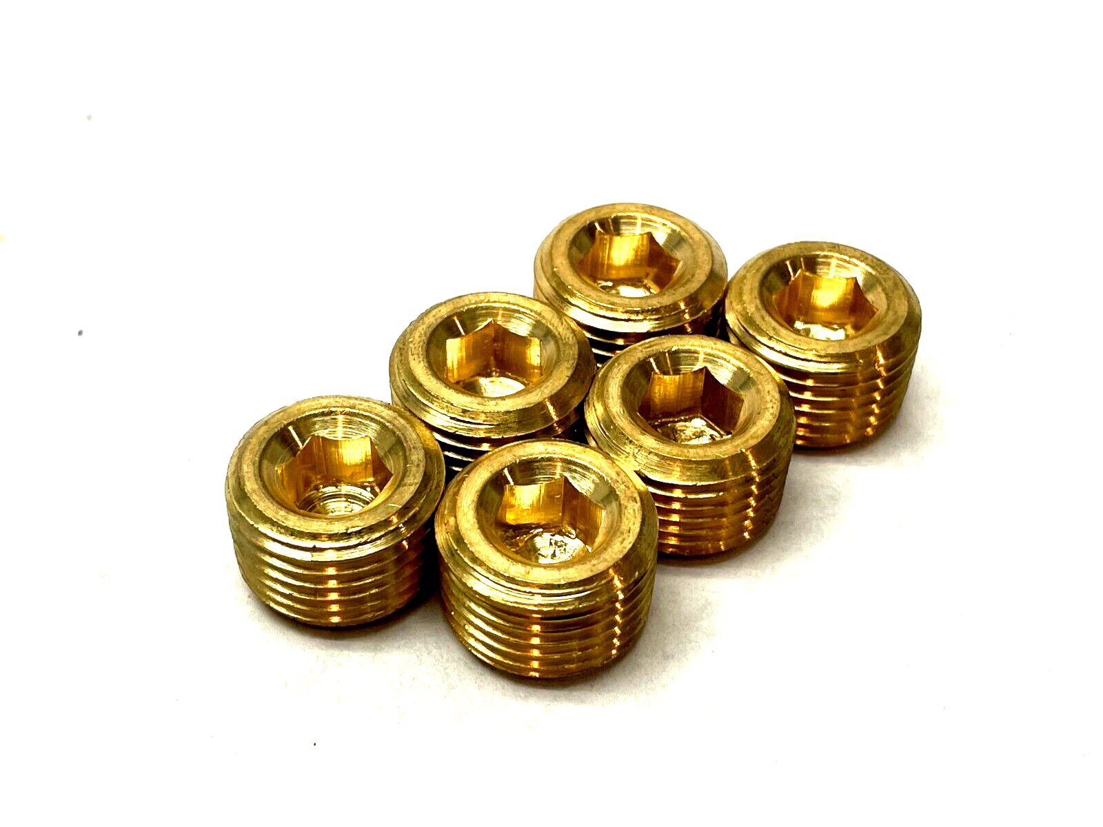 KV-P37 | SMC KV-P37 Pipe Plug 1/2" NPT LOT OF 6