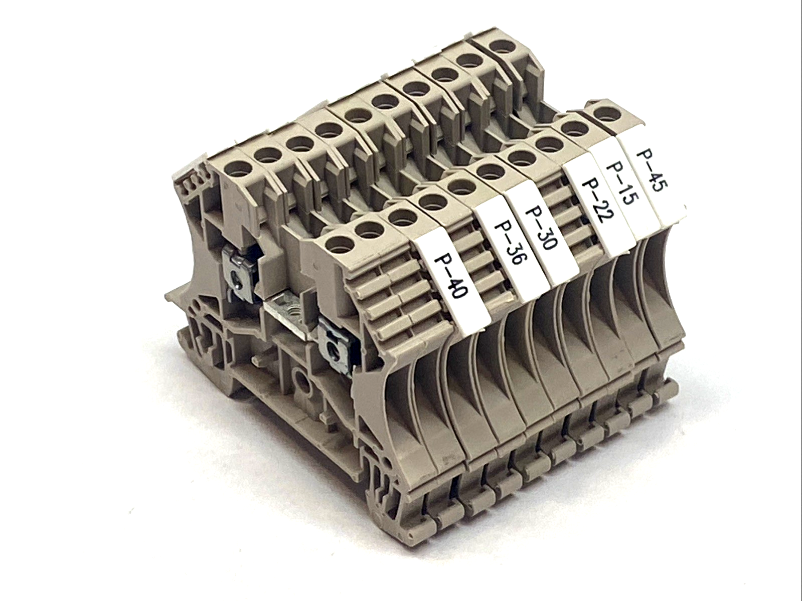 Weidmuller WDU 2.5 Feed-Through Terminal Block LOT OF 10 - Used