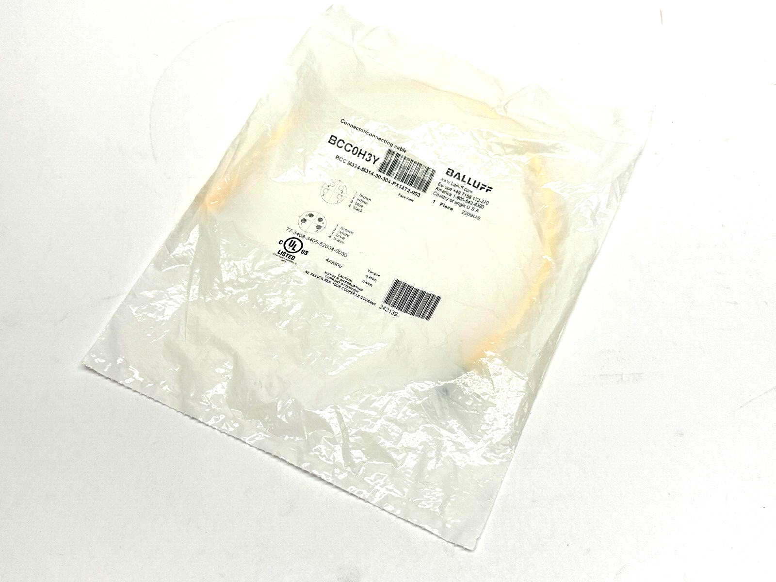 BCC M324-M314-30-304-PX44T2-003 | Balluff BCC M324-M314-30-304-PX44T2 ...