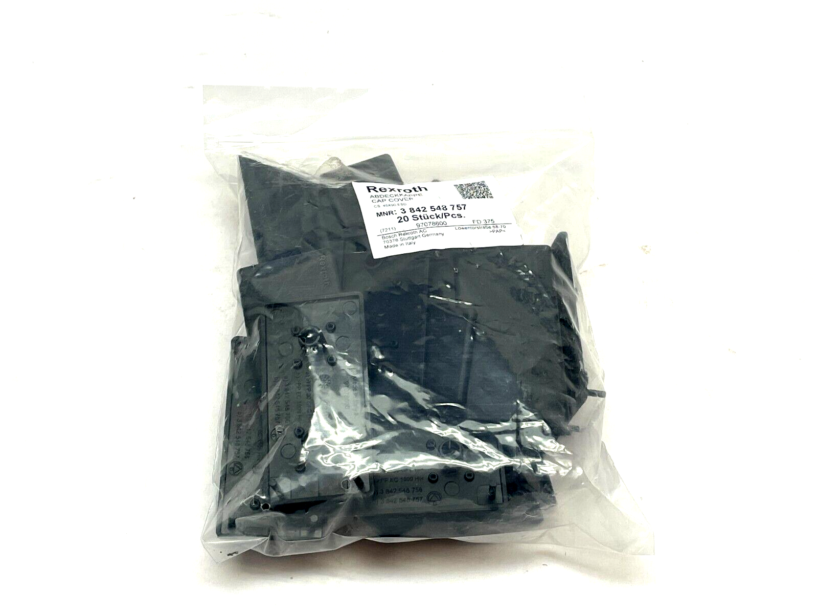 3842548757 | Bosch Rexroth 3842548757 Cover Cap 45X90 PKG OF 20