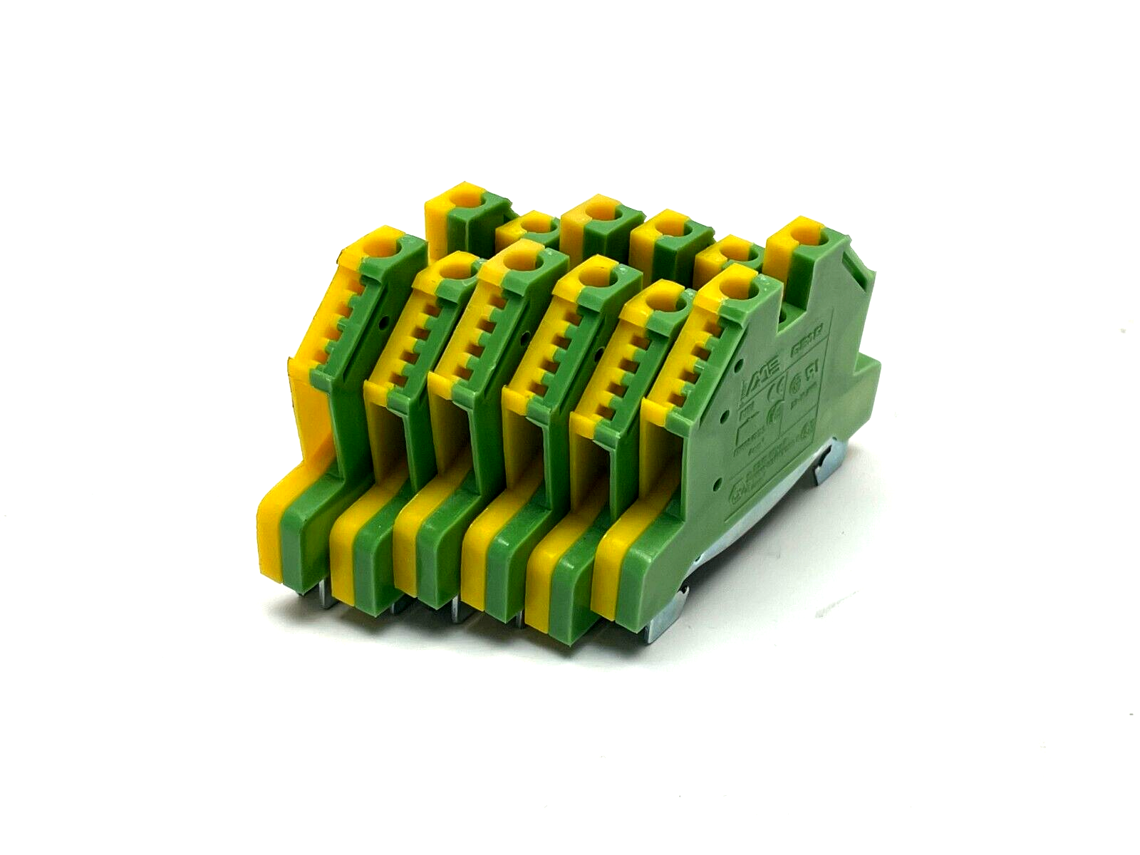 43454 | Morsettitalia 43454 Earth Terminal Block EURO E4 LOT OF 6