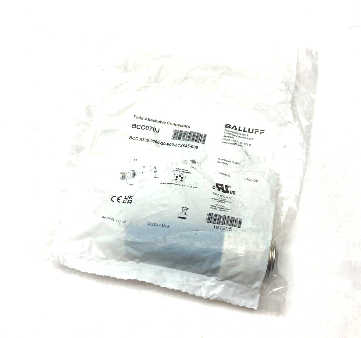 BCC070J,BCC A335-0000-20-000-51X5A5-000 | Balluff BCC070J Attachable ...