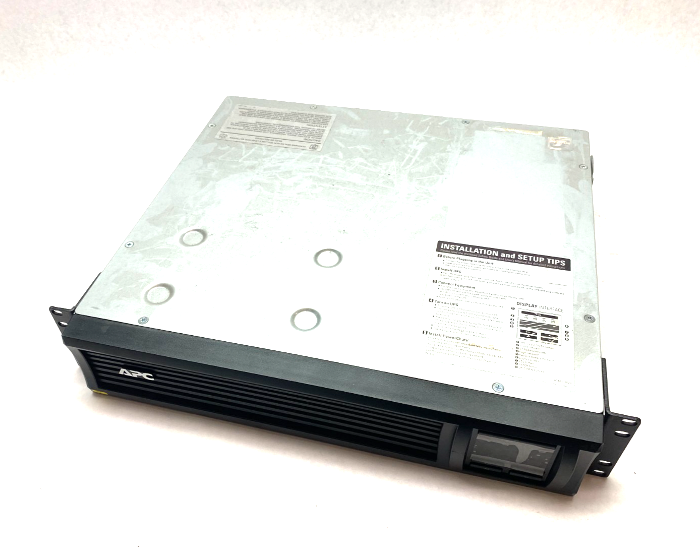 SMT750RM2U | APC Smart-UPS Rackmount Power Supply No Batteries, Cut Co