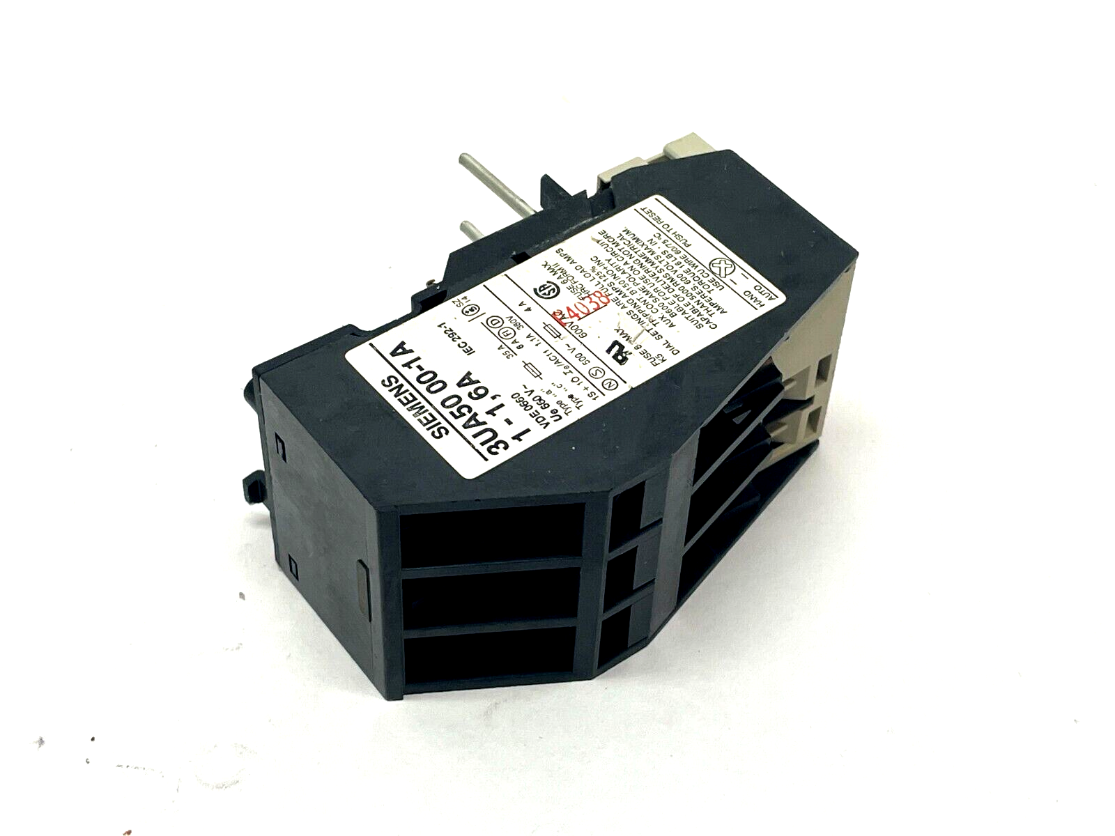 3UA5000-1A 1-1,6A | Siemens 3UA5000-1A 1-1,6A Overload Relay