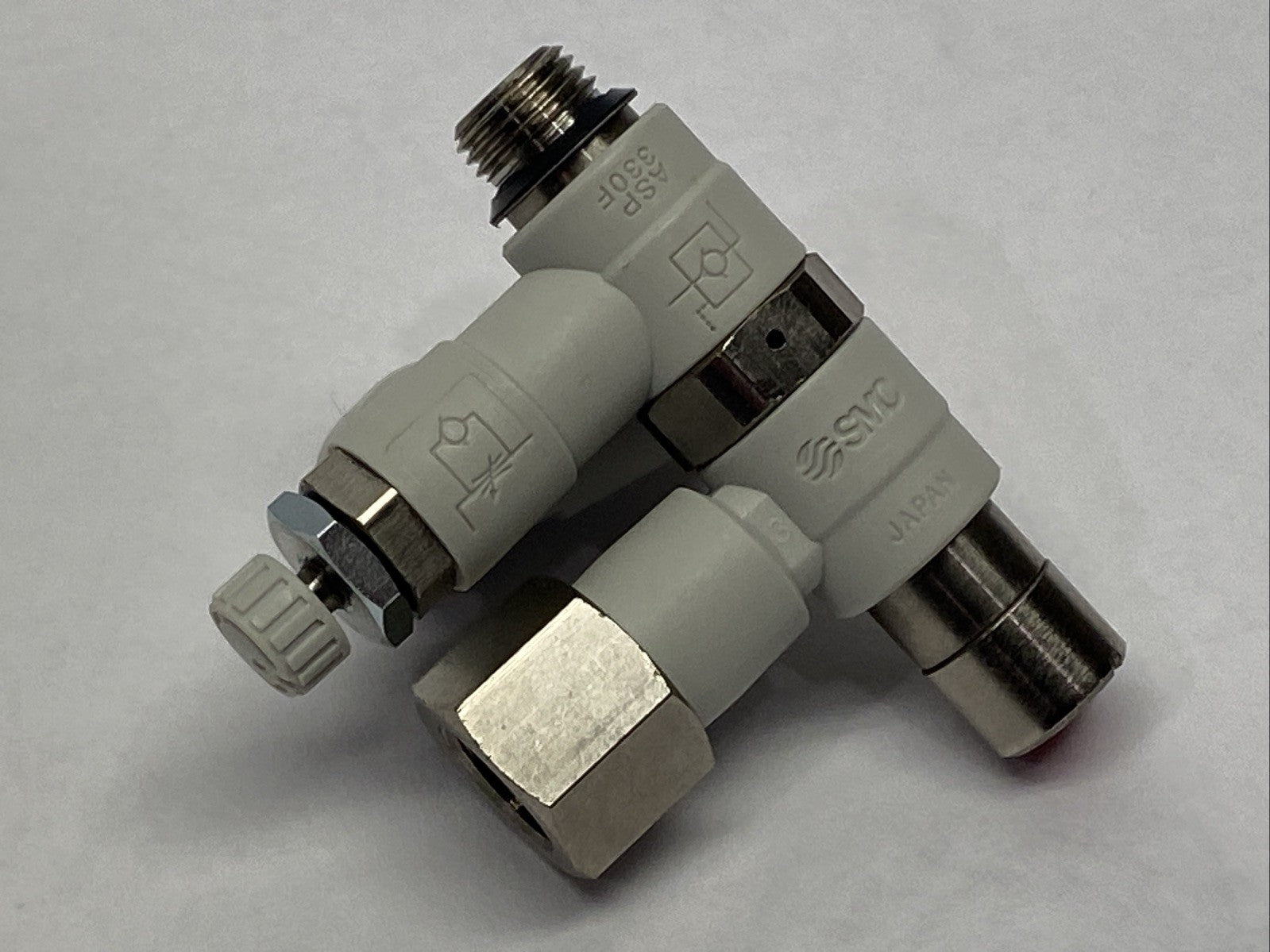 SMC ASP430F-U02-07-X352 Pneumatic Speed Control Valve