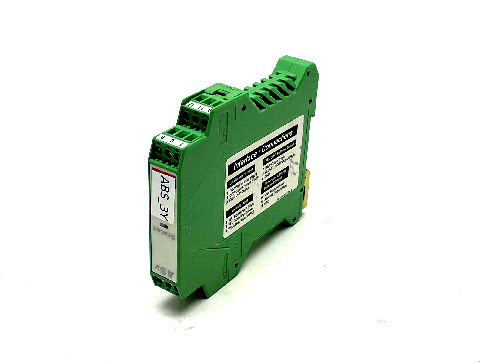 SKF CMSS690 Rev. A Absolute Shaft Vibration Interface Module