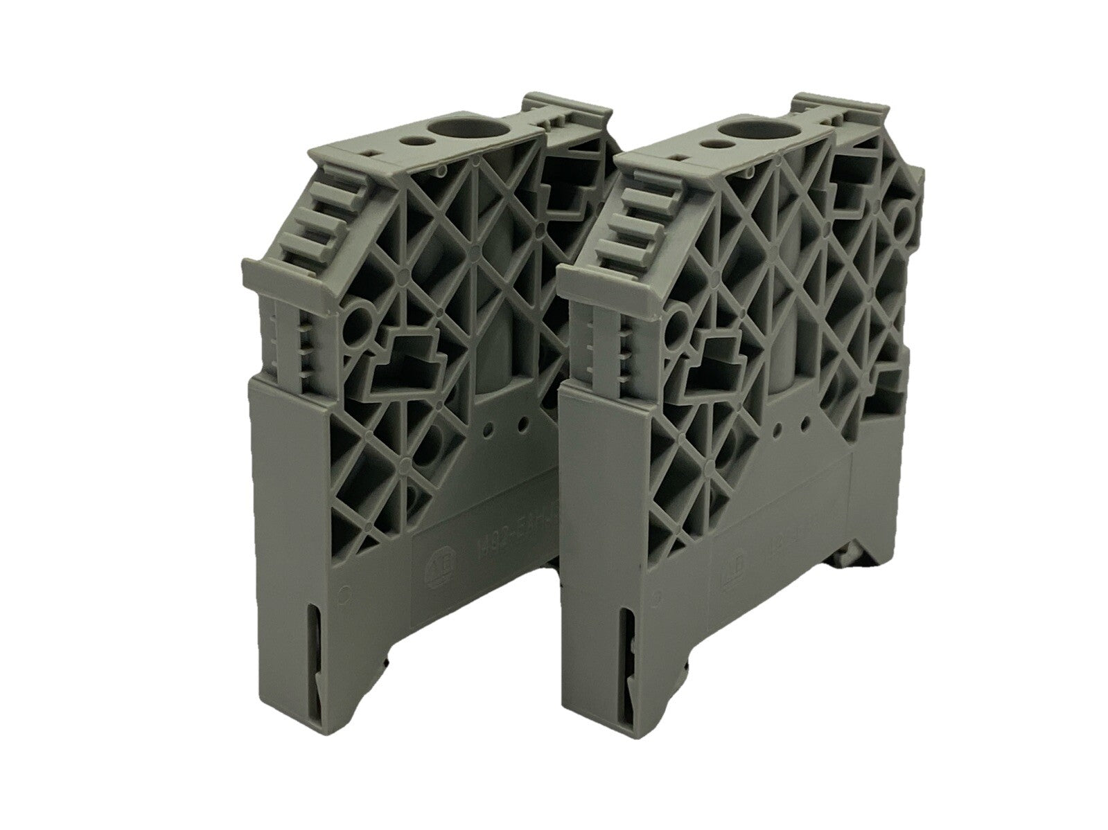 | Allen Bradley 1492-EAHJ35 Terminal Block End Anchor Gray LOT OF 2