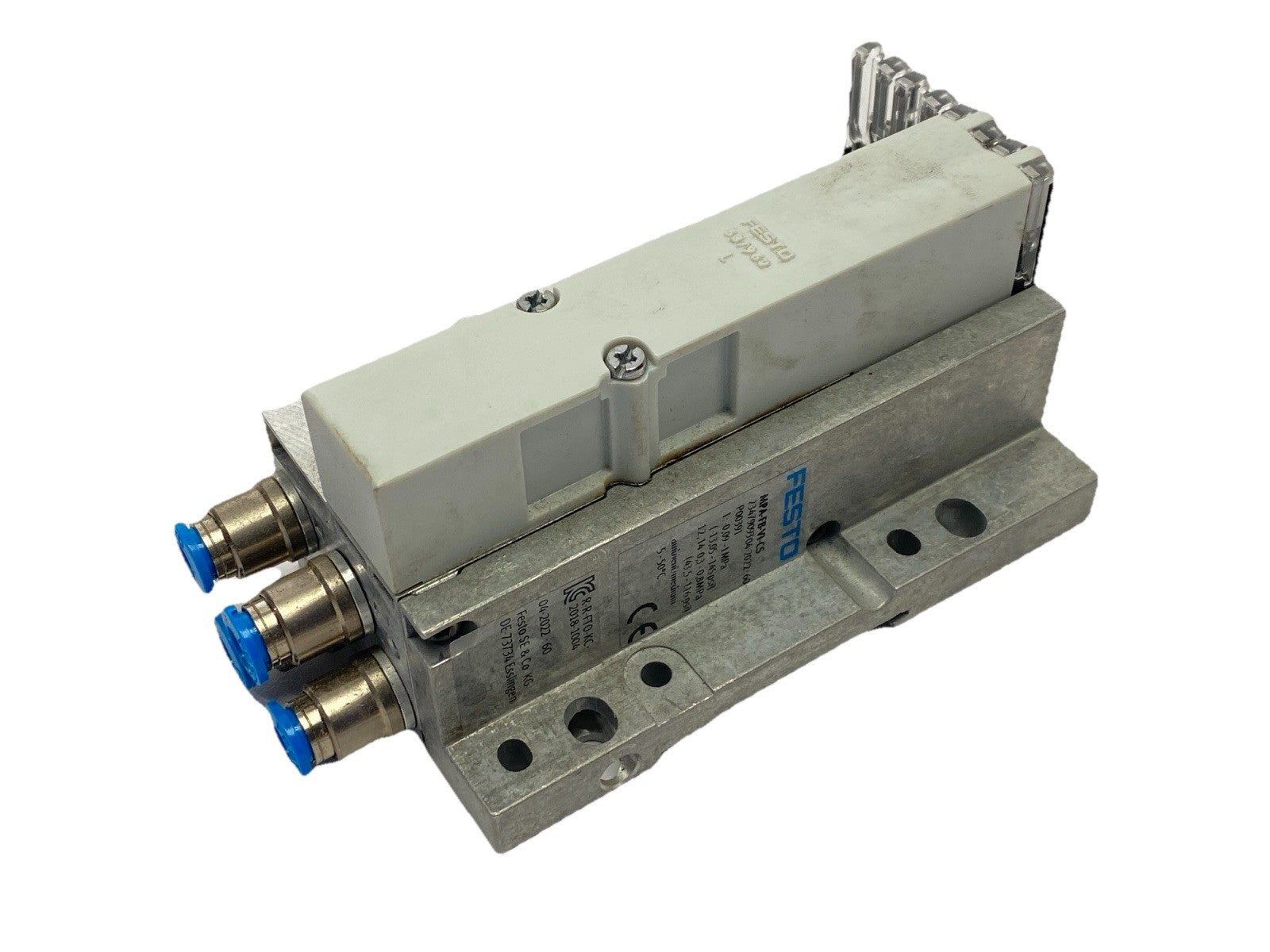 VMPA2-FB-AP-2-1 | Festo Sub Base w/ VMPA2-FB-EMG-4 Module VMPA-EPR Pla