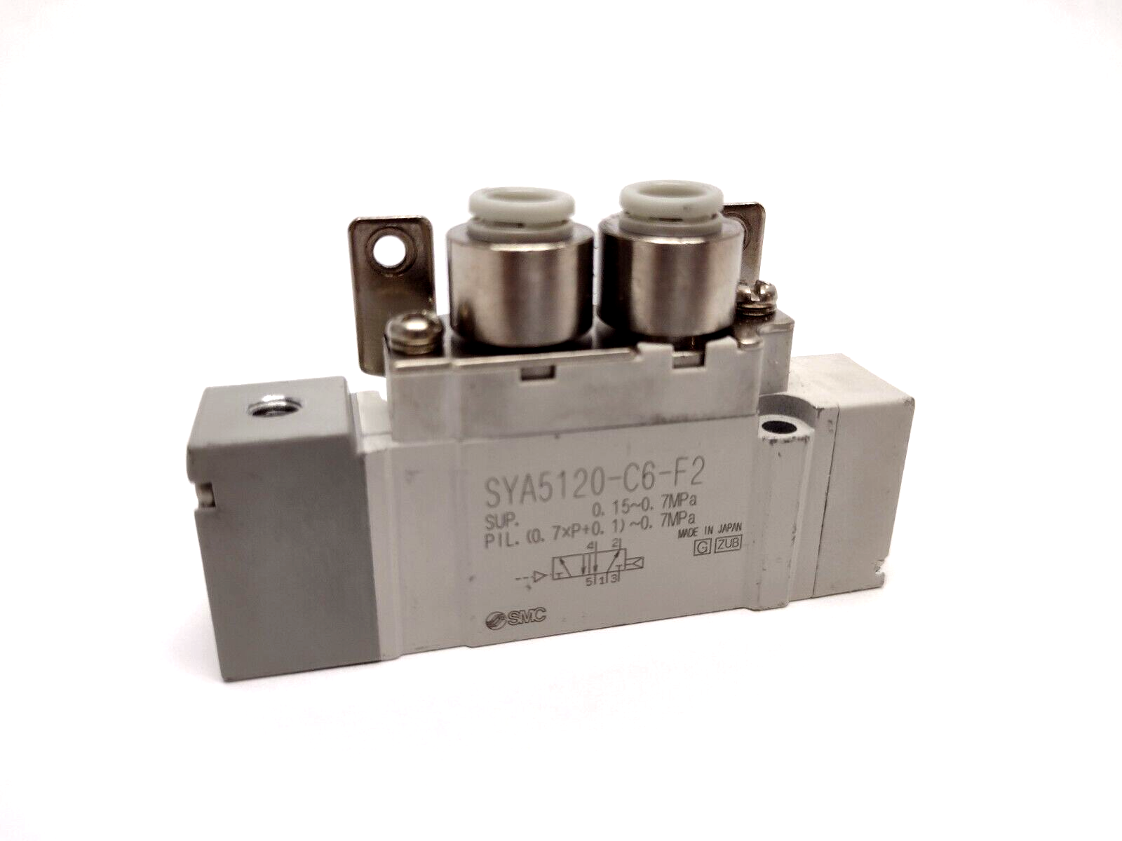SYA5120-C6-F2 | SMC SYA5120-C6-F2 5 Port Air Operated Valve